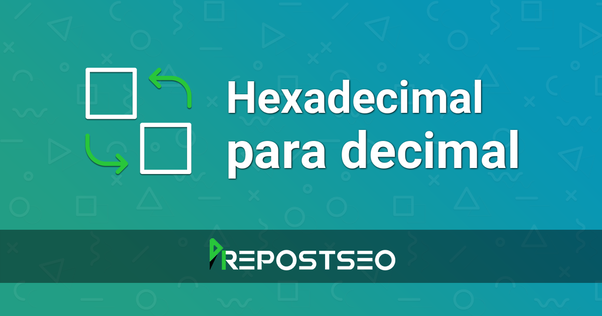 hexadecimal para decimal